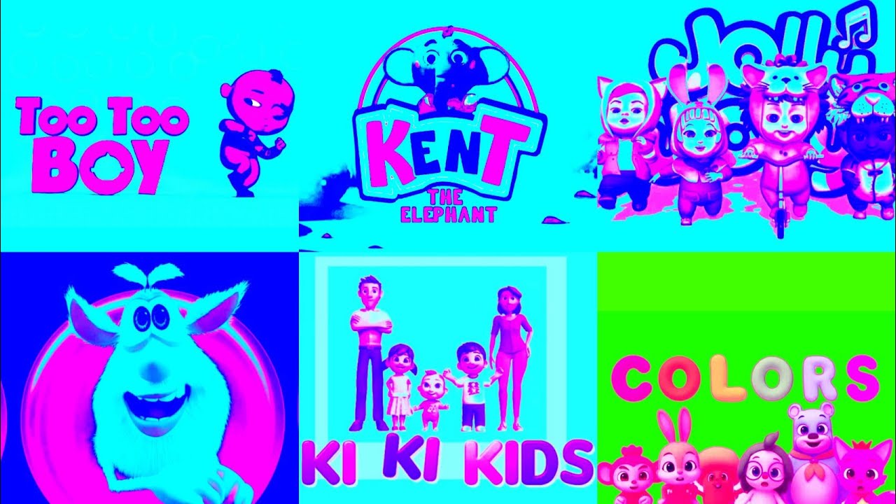 Best logo compilation Effects: Too Too boy, Kent the elephant, hogi ...