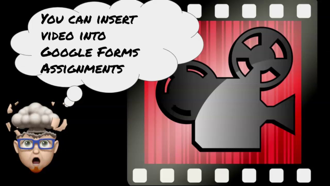 Video, Audio, and GIFs in Assignments in Google Forms - YouTube