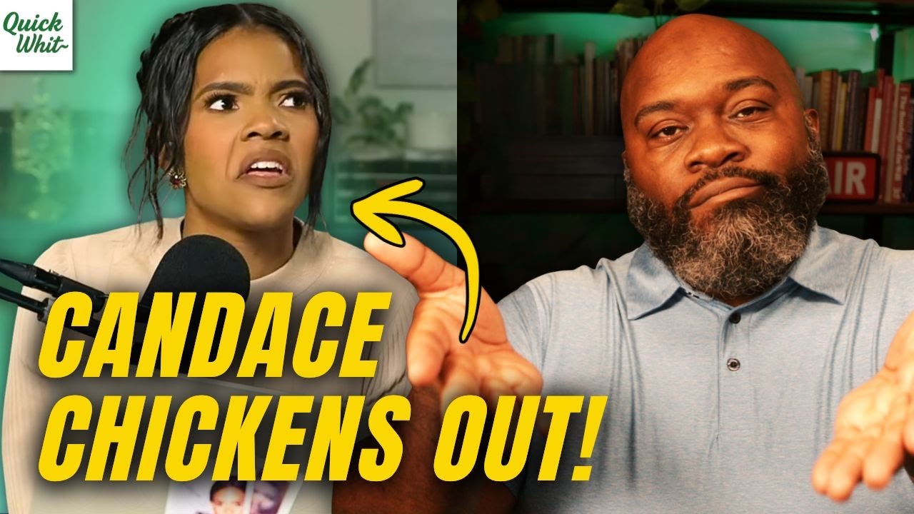 Candace Owens CHICKENED OUT... - YouTube