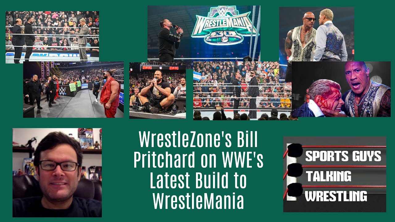 Bill Pritchard on WrestleMania Build Mar 26 2024 - YouTube