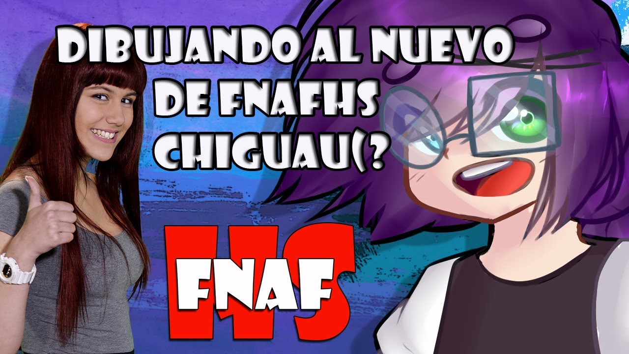 Speedpaint Chiguau #FNAFHS anime - chibi - kawaii - digital art - step ...
