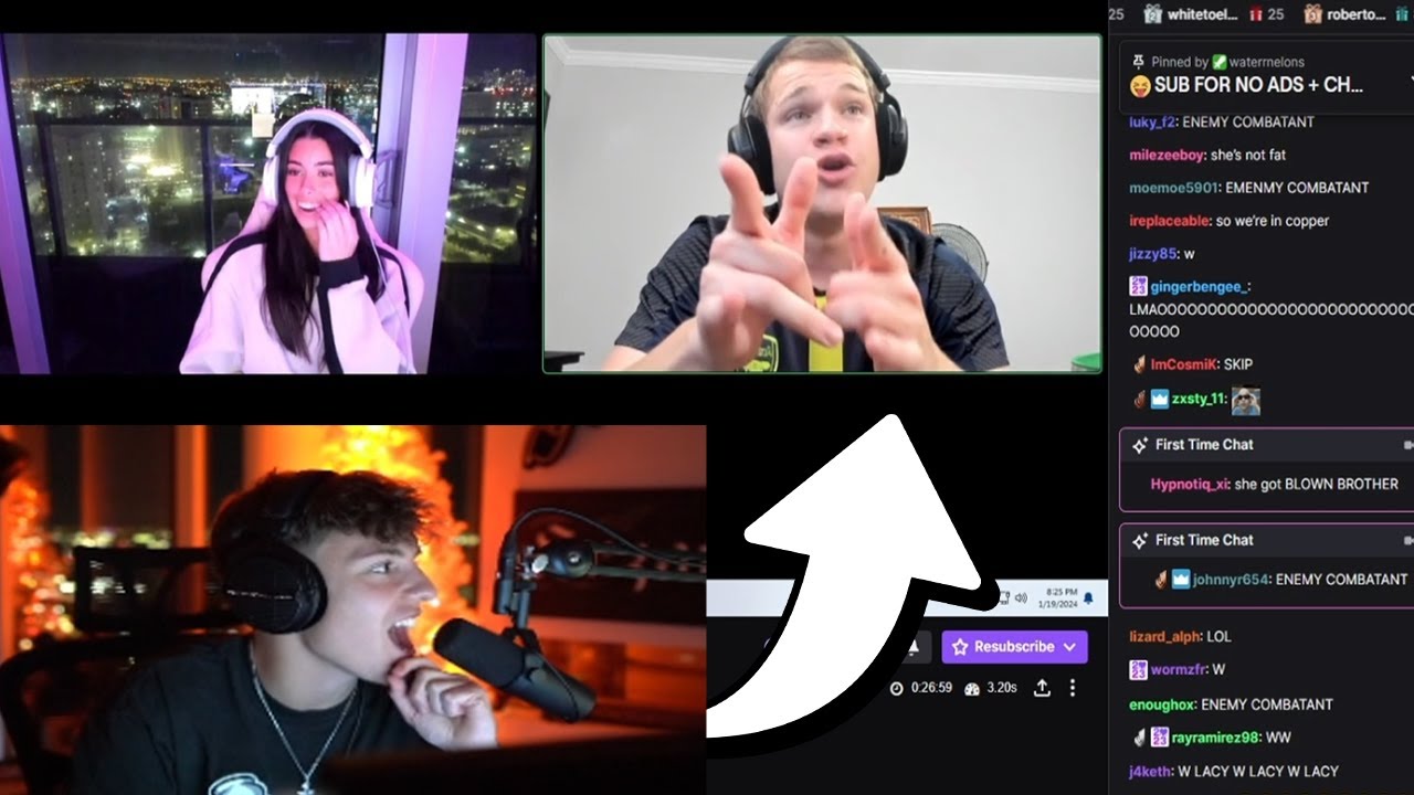 Jynxzi Calls Clix To Ask If He Can Date His EX! - YouTube