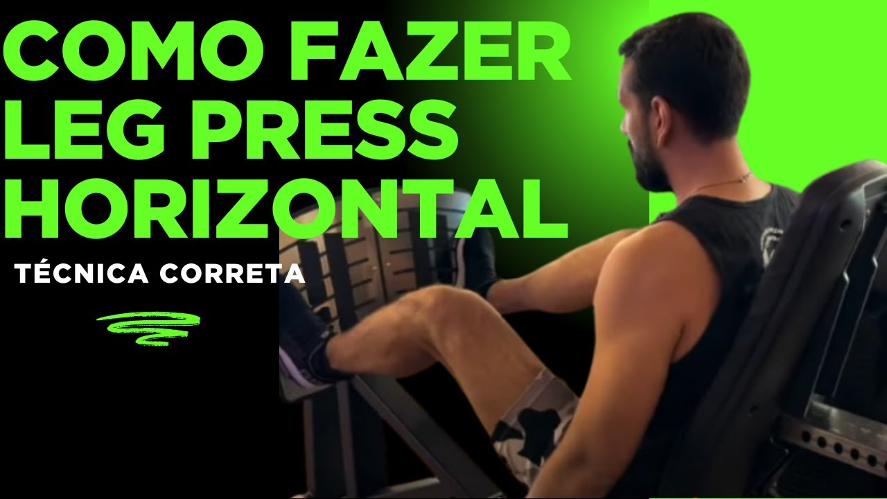 Como fazer Leg press horizontal? - YouTube