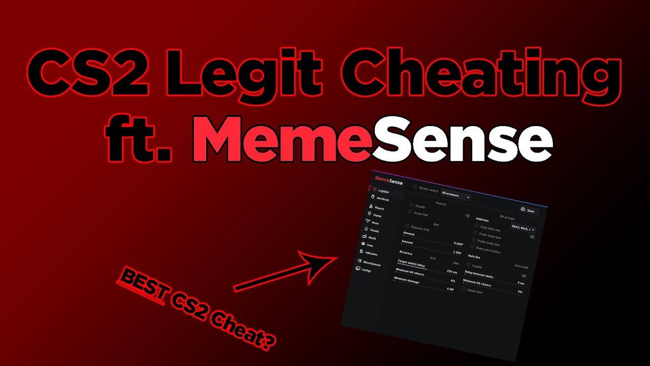 Legit Cheating on CS2 ft. MemeSense - YouTube