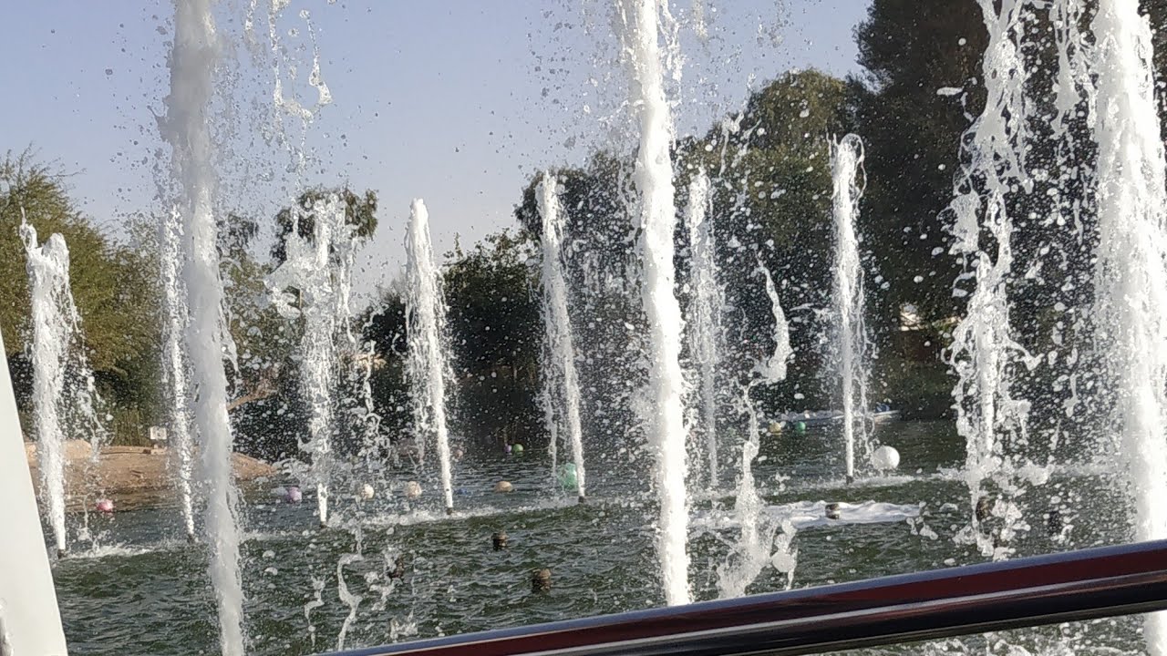 Salam Park Water Fountain in Riyadh Kingdom of Saudi Arabia. - YouTube