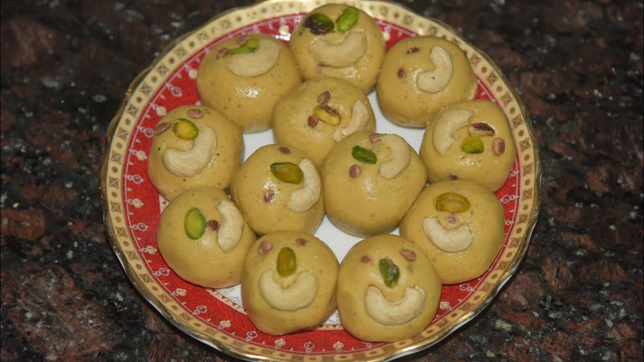 How To Make Dalia Laddu | Dalia Laddu At Home | How To Make Gram Laddu ...