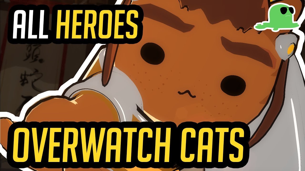 Overwatch but with Cats - ALL HEROES - "Katsuwatch" (UPDATED) - YouTube