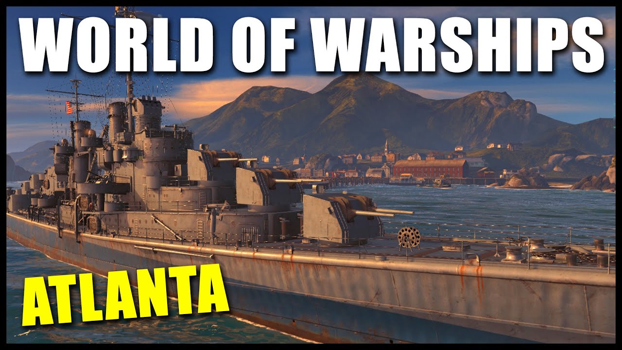 World of Warships Atlanta | Gameplay German [v0.3.0] - YouTube