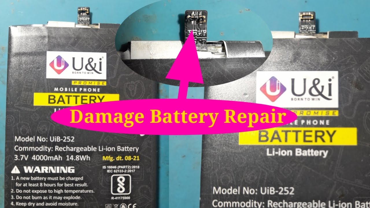 How To Repair Android phone Battery @VKTricks - YouTube