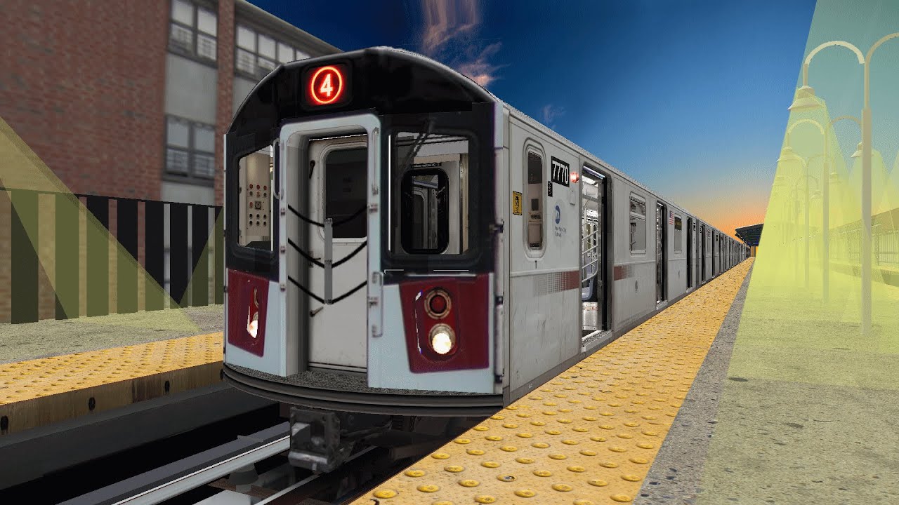 Openbve R142A (4) to Crown Hts-Utica Av via Lexington Av Exp & Eastern ...