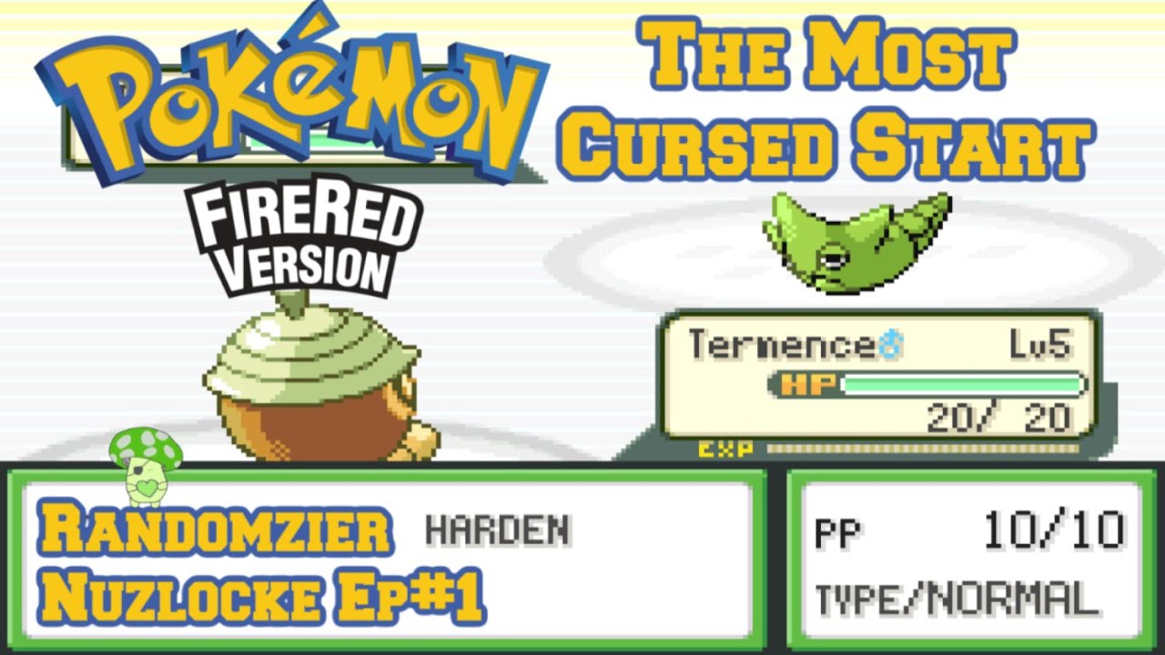 The Most Cursed Starters in History ~ Pokemon Fire Red Randomizer ...