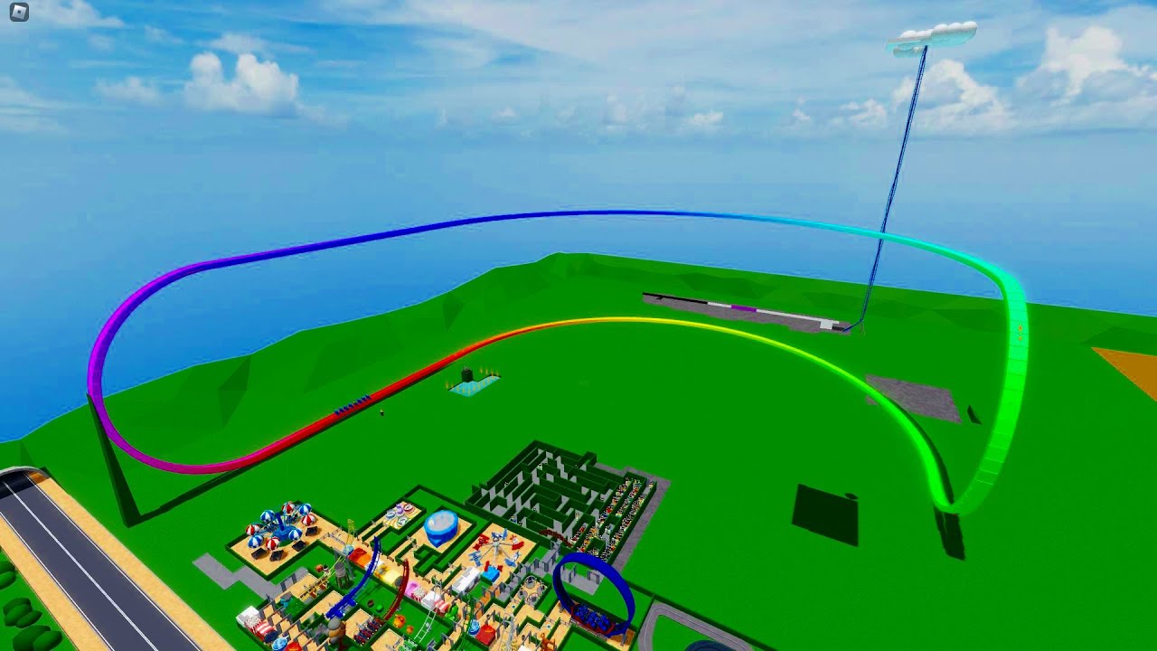 color Coaster (Theme Park Tycoon 2) - YouTube