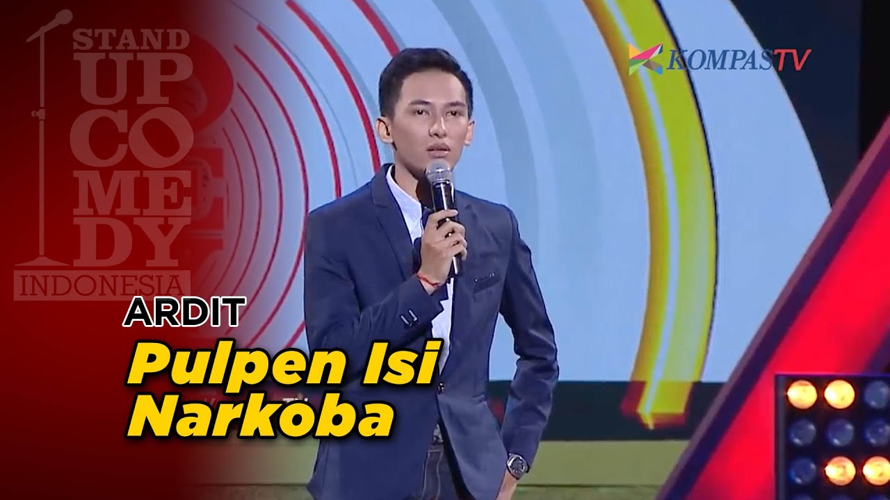 STAND UP COMEDY - KOCAK! Ardit - Pulpen Isi Narkoba - YouTube