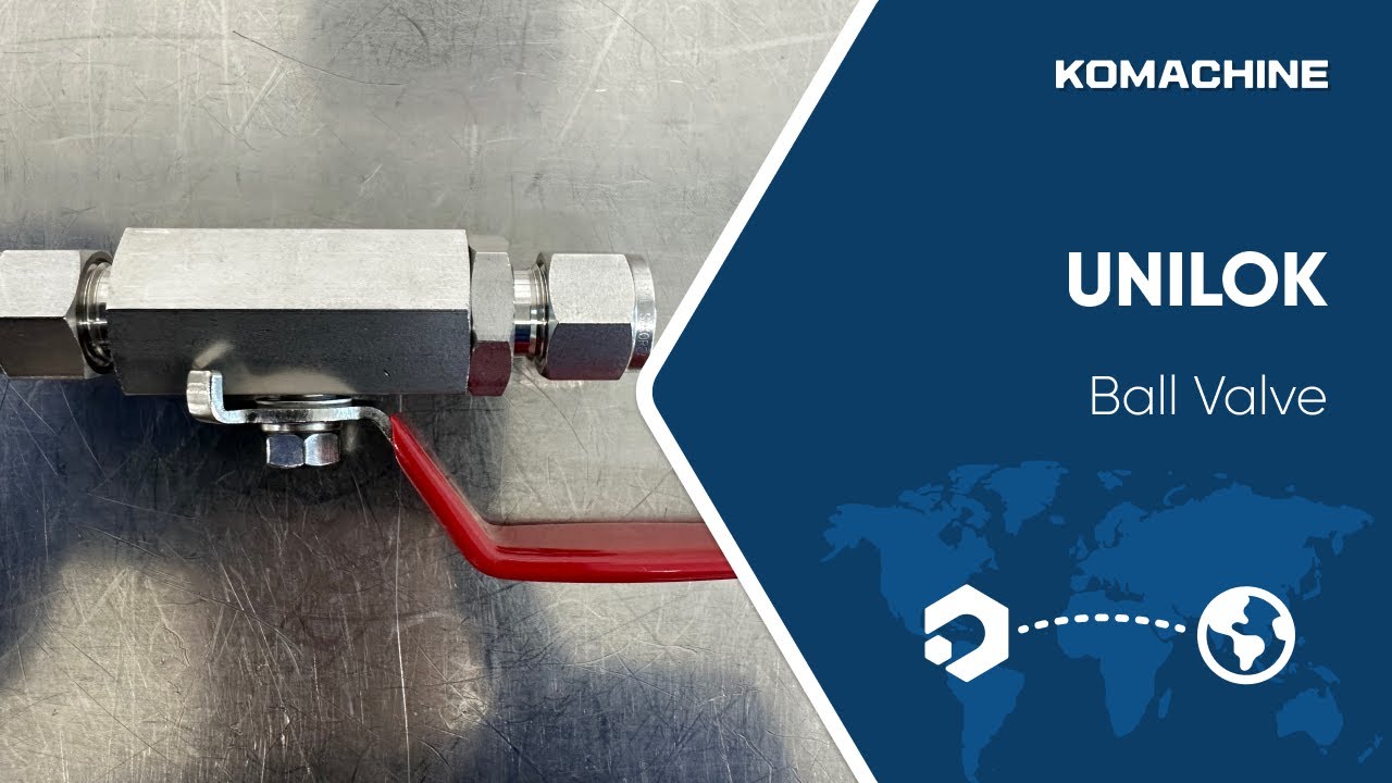 UNILOK / Ball Valve (VB12U-06T-SS) / INV-04935 - YouTube