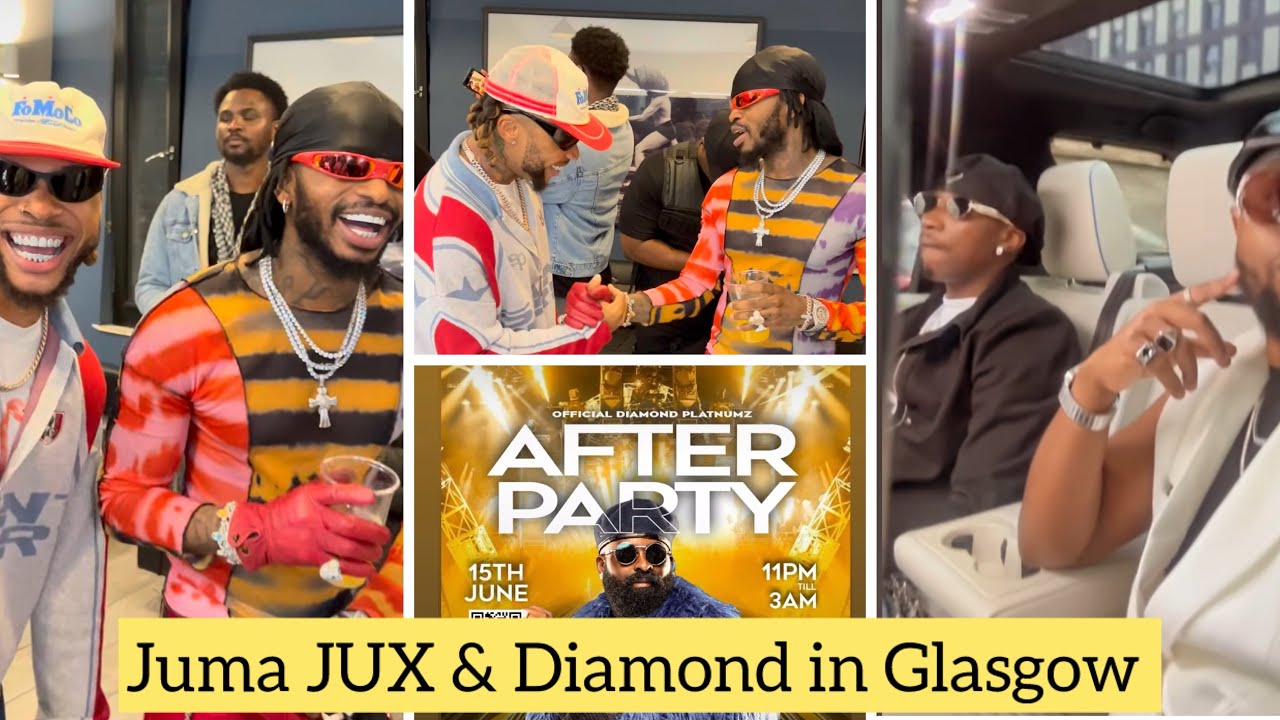 DIAMOND, JUMA JUX & OTHERS PERFORMED IN GLASGOW SCOTLAND, POCOLEE OUT ...