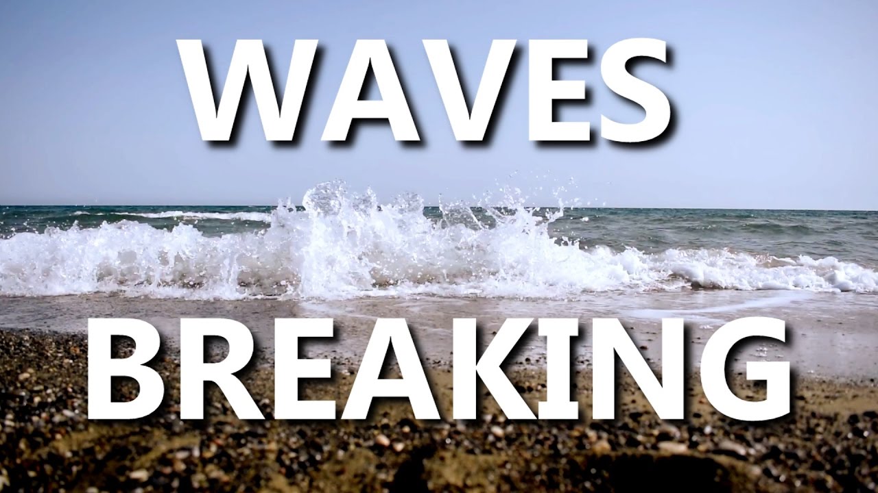 Motion - Waves Breaking - Creative Commons Footage - YouTube