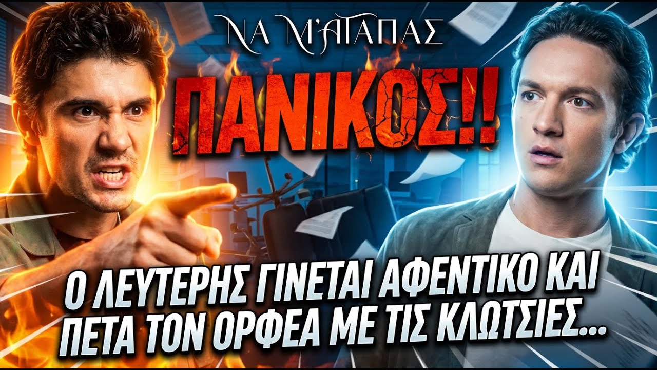 Να μ’ αγαπάς - Ο ΛΕΥΤΕΡΗΣ ΓΙΝΕΤΑΙ ΑΦΕΝΤΙΚΟ ΚΑΙ ΠΕΤΑ ΤΟΝ ΟΡΦΕΑ ΜΕ ΤΙΣ ...