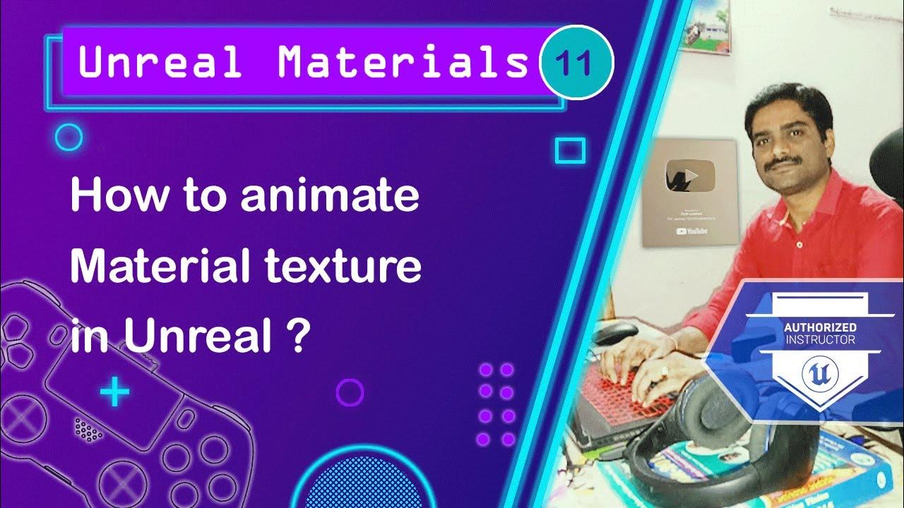 Animate UVs with Panner and Rotator Nodes in Unreal Engine 5 - YouTube