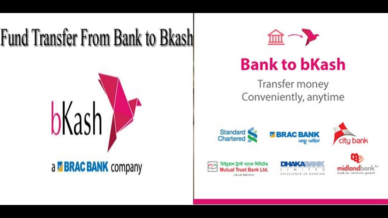 Bank to Bkash Fund Transfer - YouTube