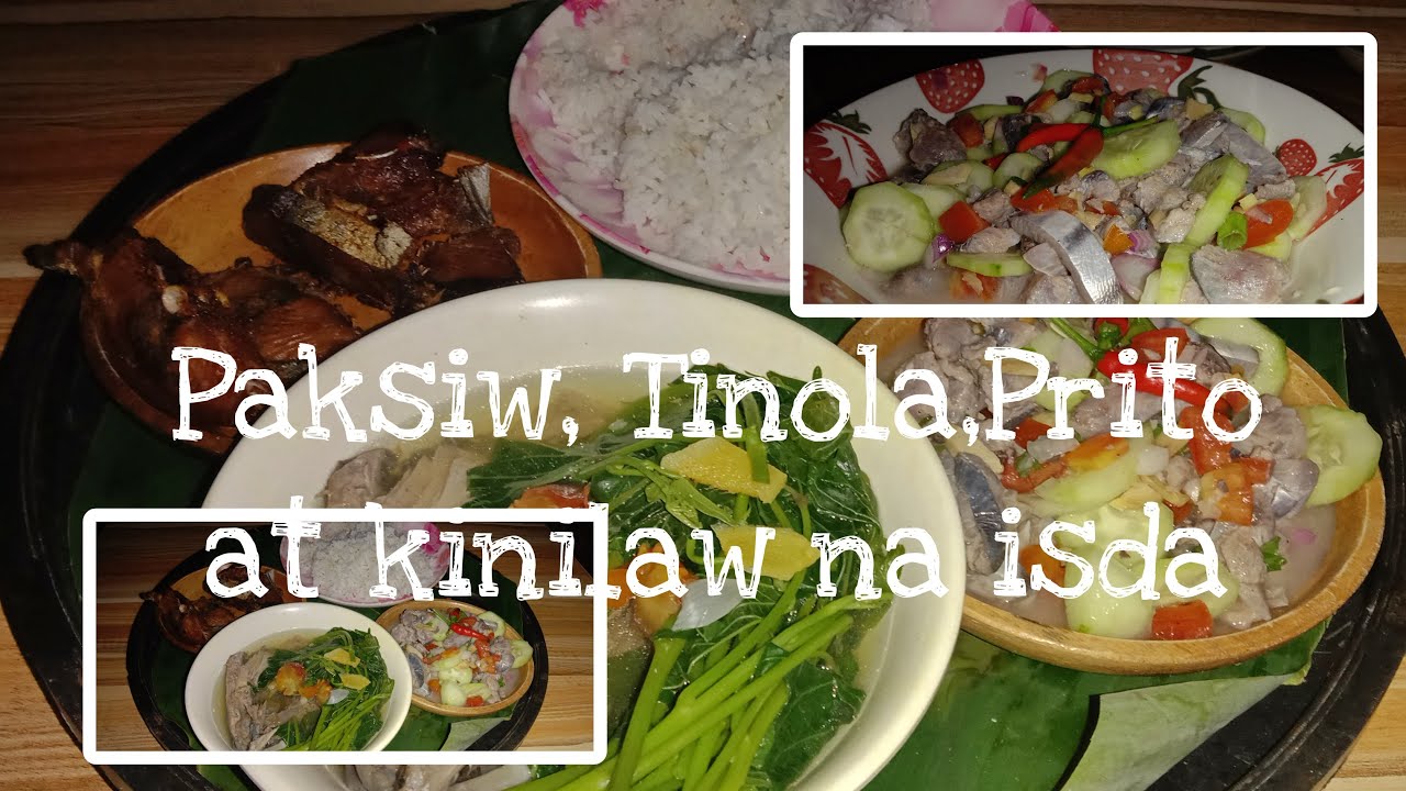 Malyn's Buhay Probinsya episode 140 ( Paksiw,Tinola,Prito at Kinilaw na ...