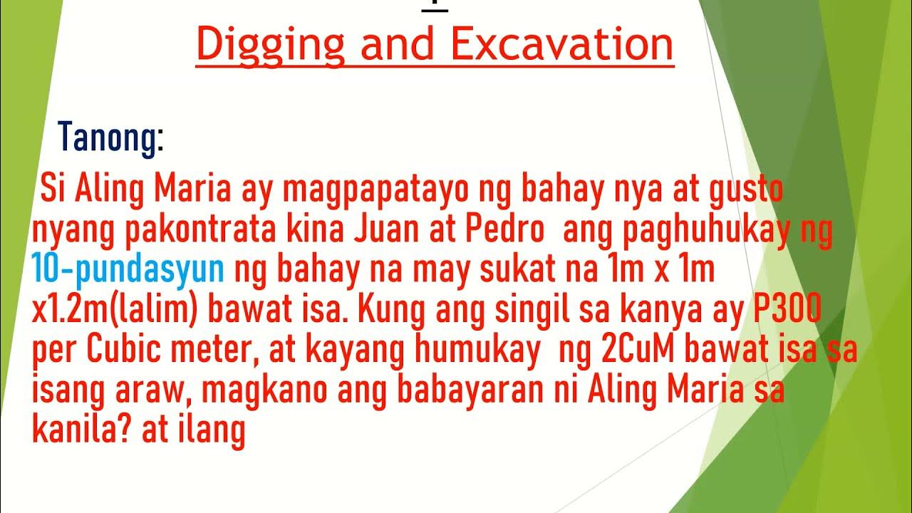 How to Calculate Excavation of Building Foundations - YouTube