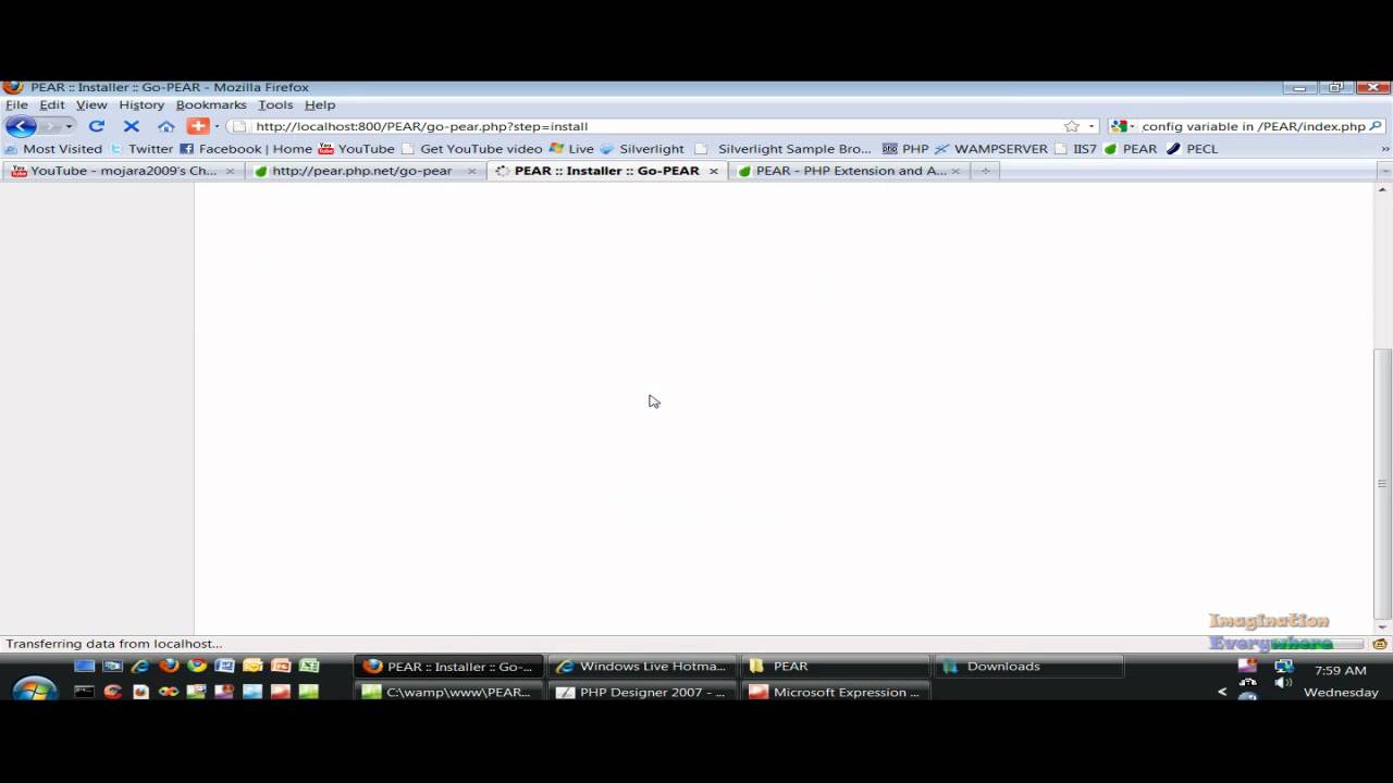 PEAR Video Tutorial 8 Installing and Using the PEAR Webbased Package ...