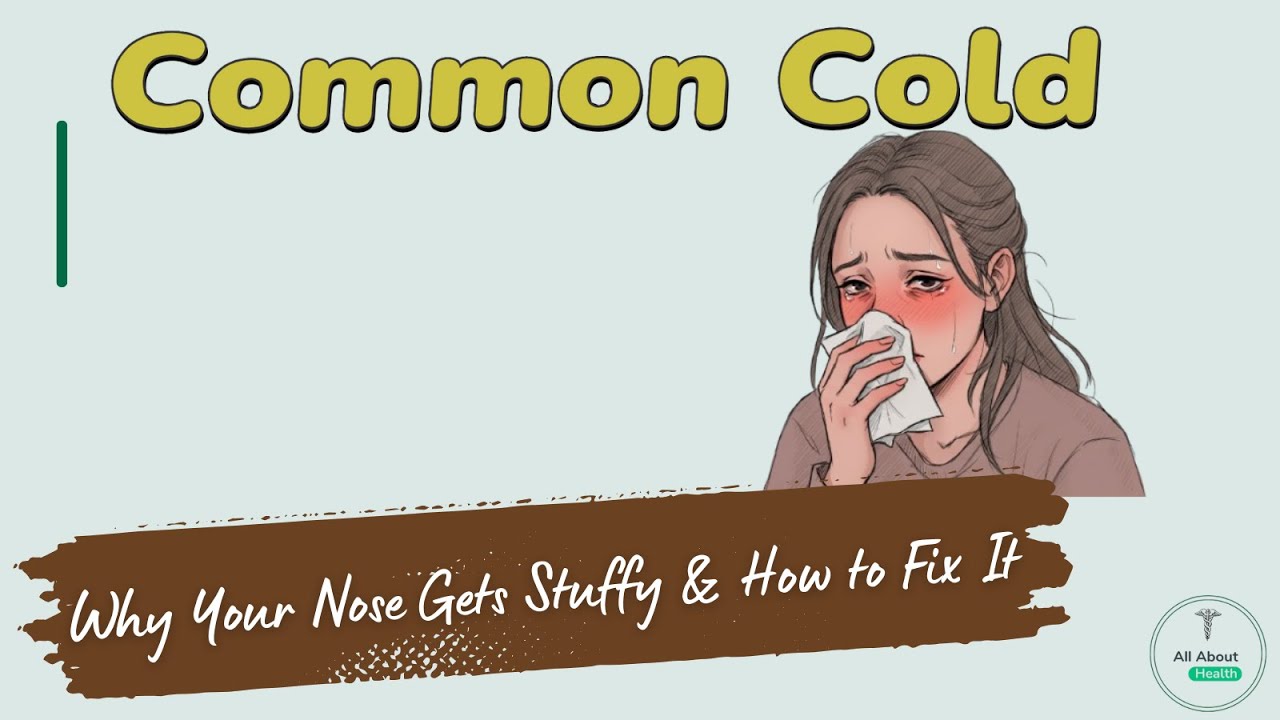 Common Cold & Nasal Congestion – Why Your Nose Gets Stuffy & How to Fix ...
