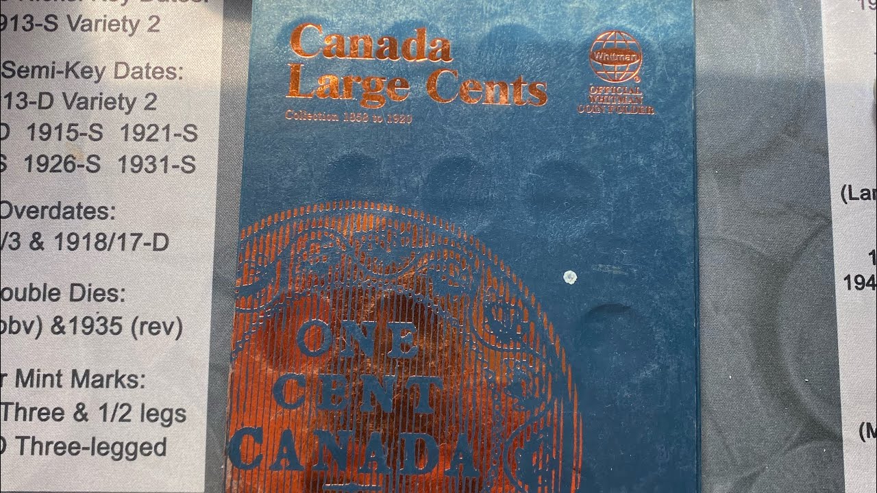 Canada Large Cent album additions #canadiancoins #coin #coins # ...