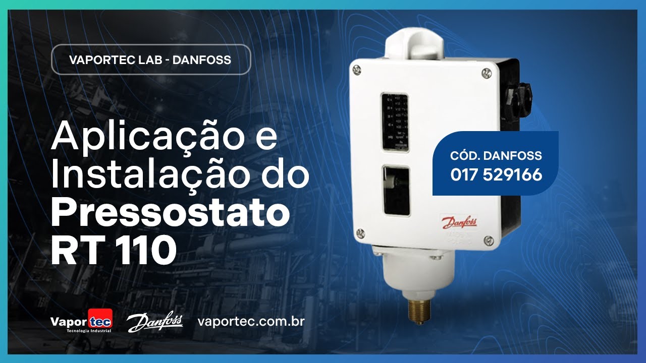 Pressostato RT 110 Danfoss - Código 017-529166 - YouTube