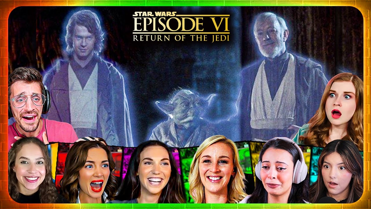 "Ending of Return of The Jedi" Reactions! Star Wars Episode VI Return ...