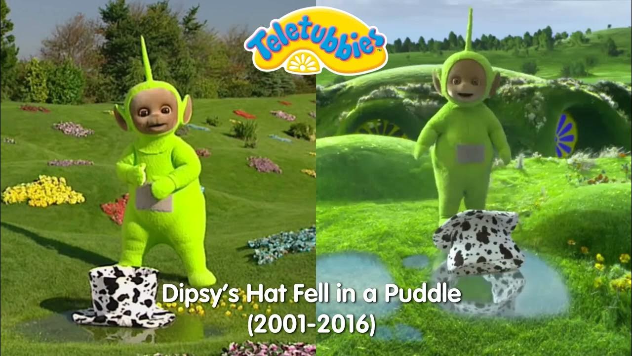 Teletubbies: Dipsy’s Hat Fell in a Puddle (2001-2016) - YouTube
