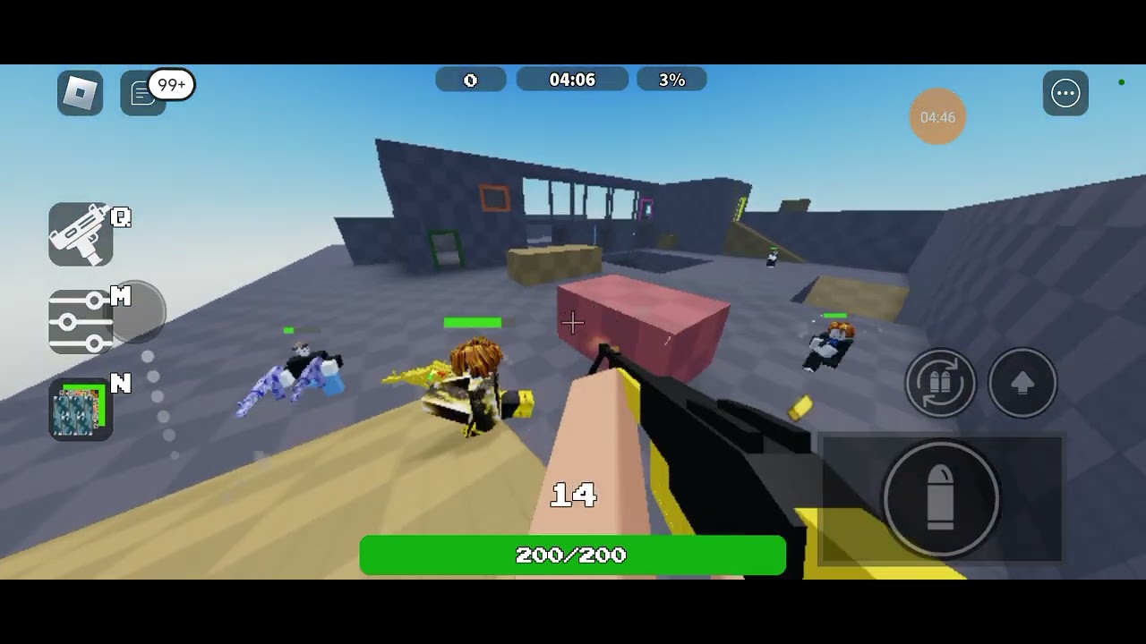 playing roblox gun grounds episode 2 - YouTube