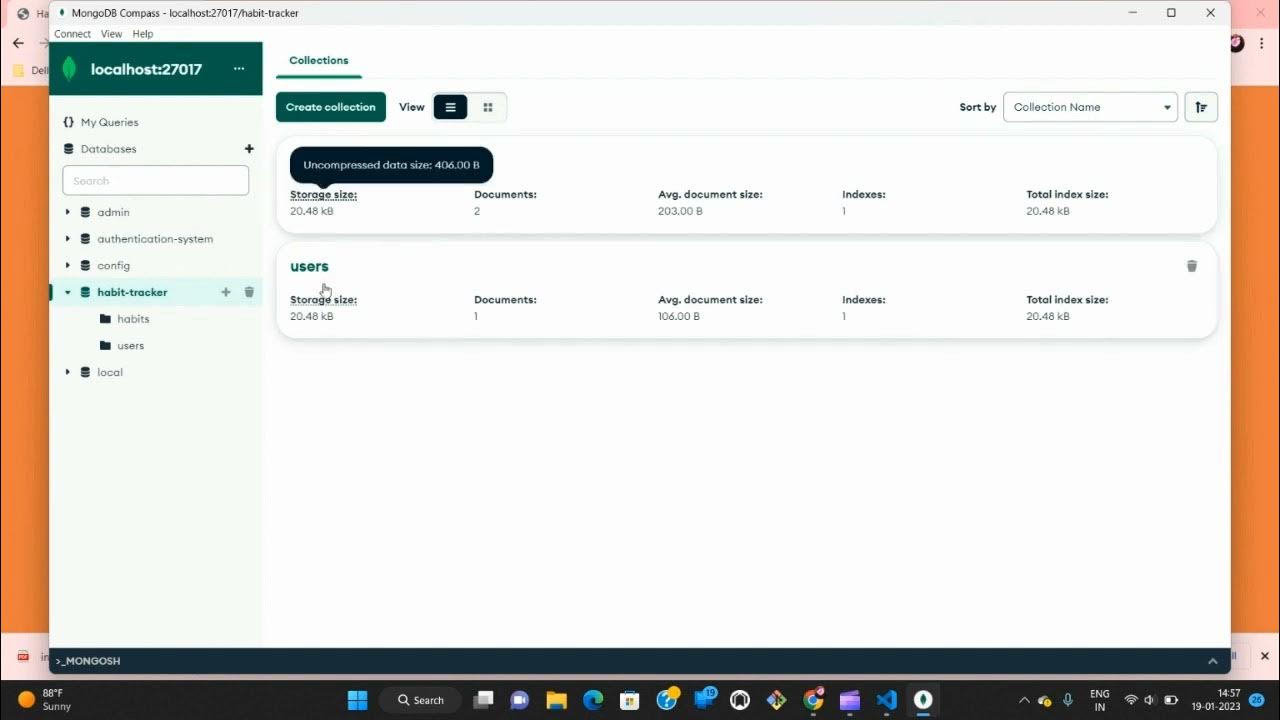 Habit Tracker Using Nodejs Ejsmongodb Youtube