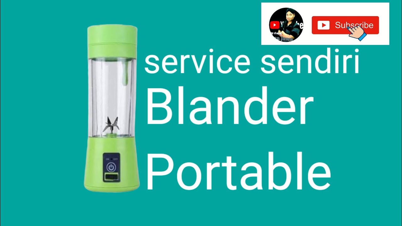 Service BLENDER PORTABLE - YouTube
