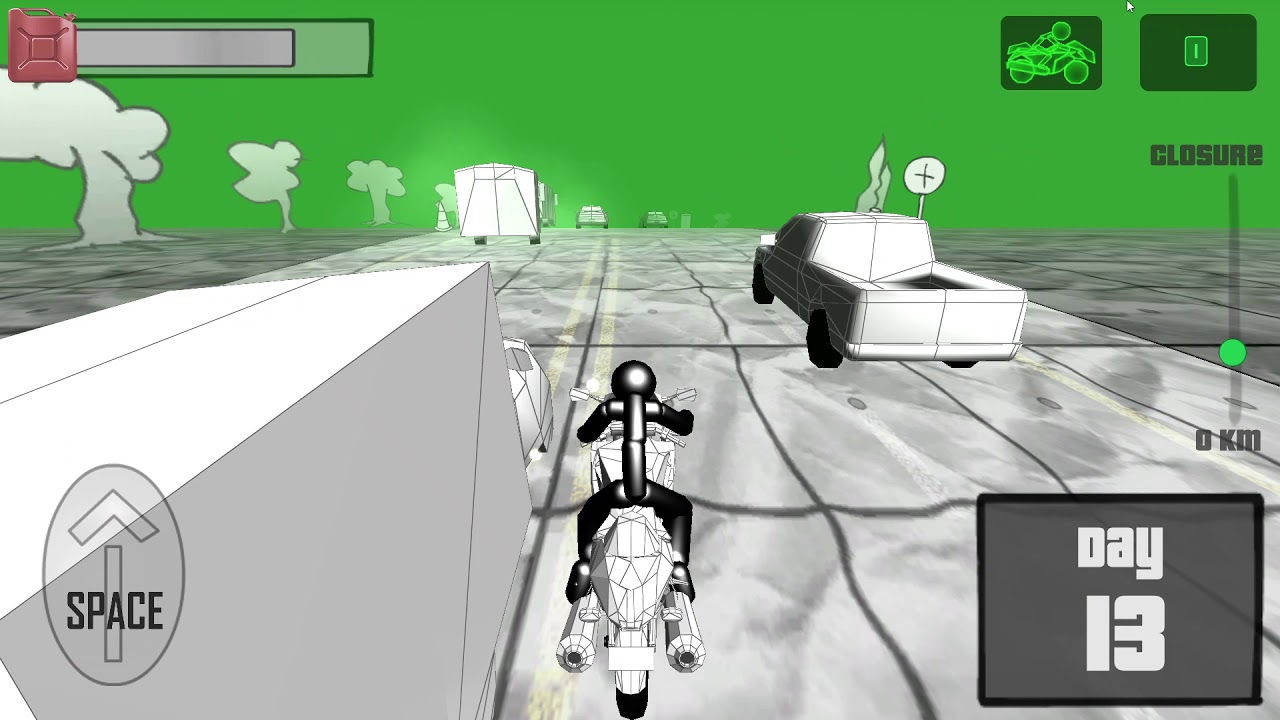 STICKMAN ZOMBIE: MOTORCYCLE (flash game) - YouTube