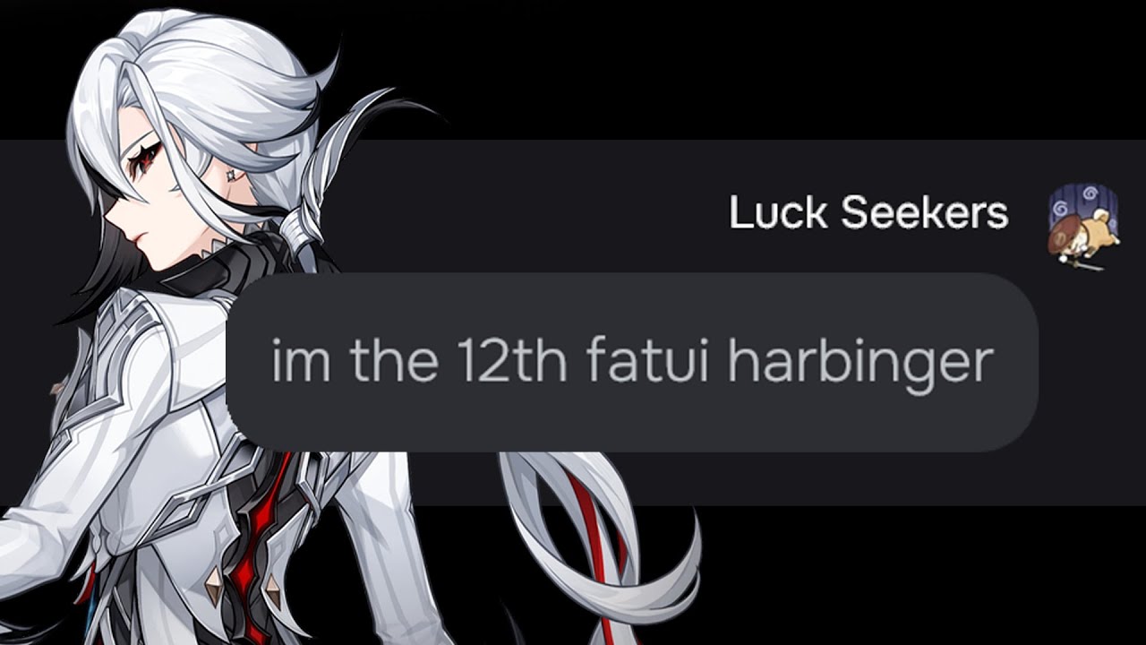 Saying "im the 12th fatui harbinger" to Fatui Harbingers | Genshin ...