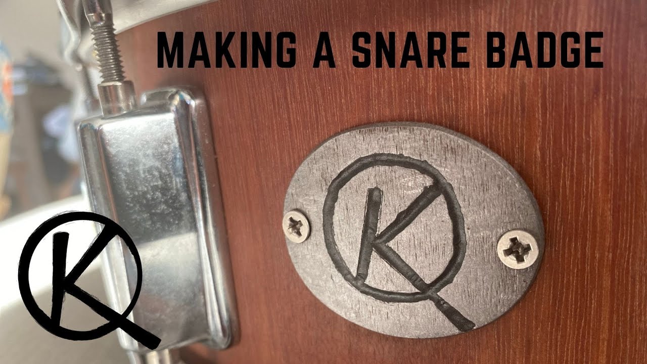 Making A Snare Badge (Part 2) - YouTube