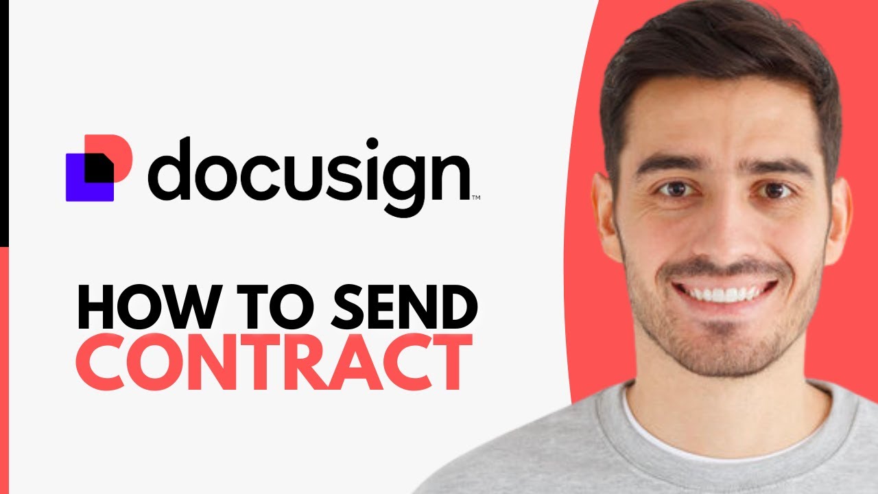 How To Send Contract On Docusign - Step by Step - YouTube