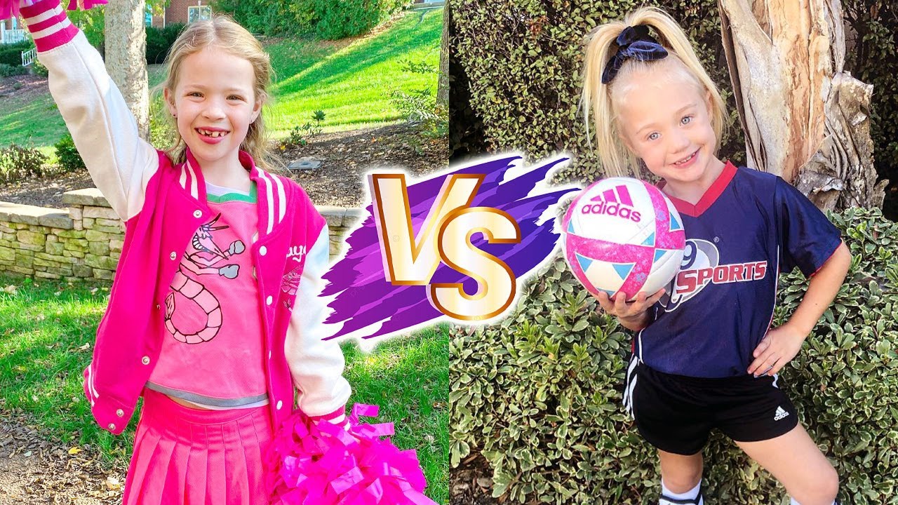 Everleigh Rose VS Maya Maxwell (Tic Tac Toy) Natural Transformation 🌟 ...