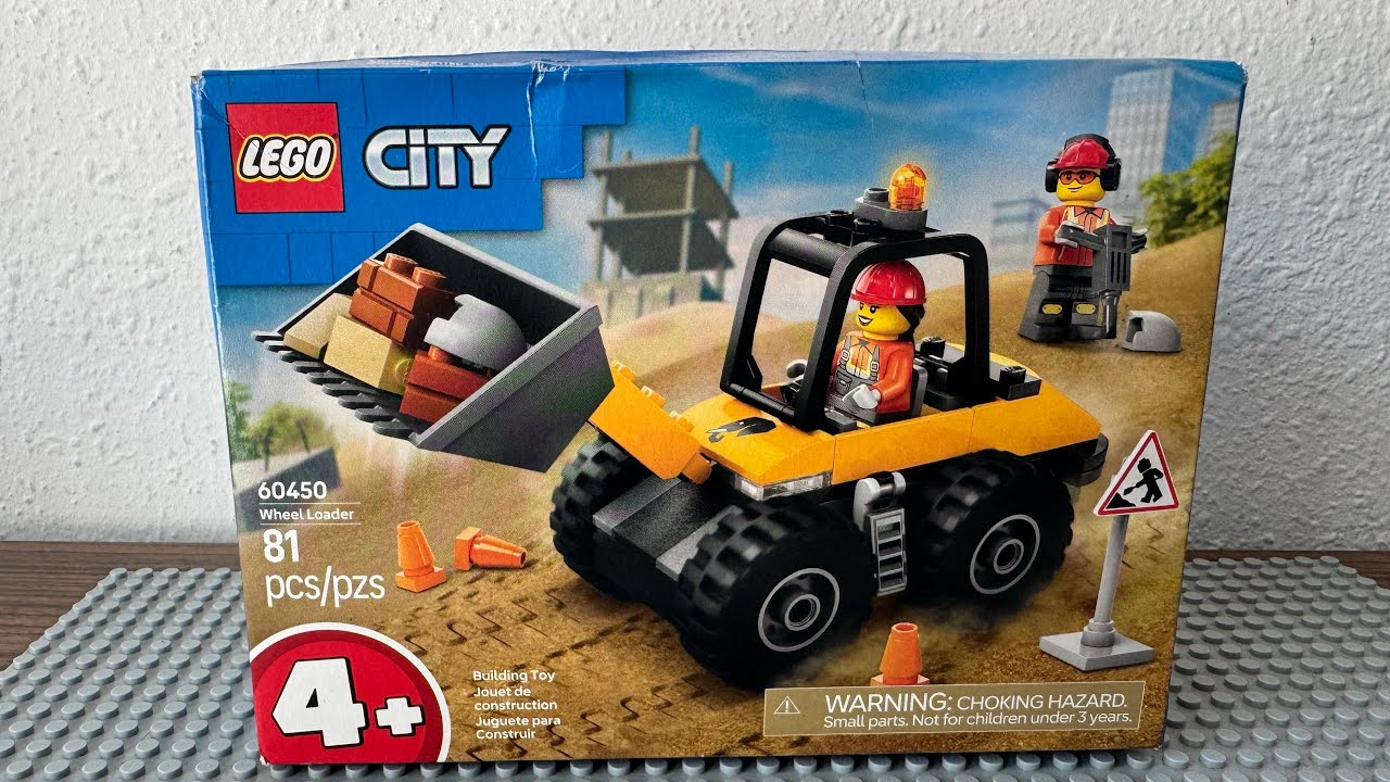 Lego Wheel Loader Build #lego #legominifigures #legobuild #legocity ...