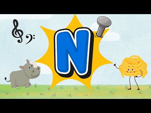 N wie Nase – Nomen mit N für Kinder | Lernvideo Deutsch Klasse 1 & Vorschule | DAJUU