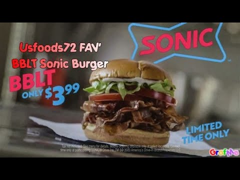 SONIC BBLT Burger - Usfoods72. - YouTube