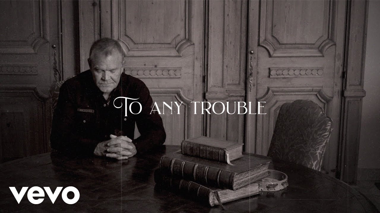 Glen Campbell, X - Any Trouble (Lyric Video) - YouTube