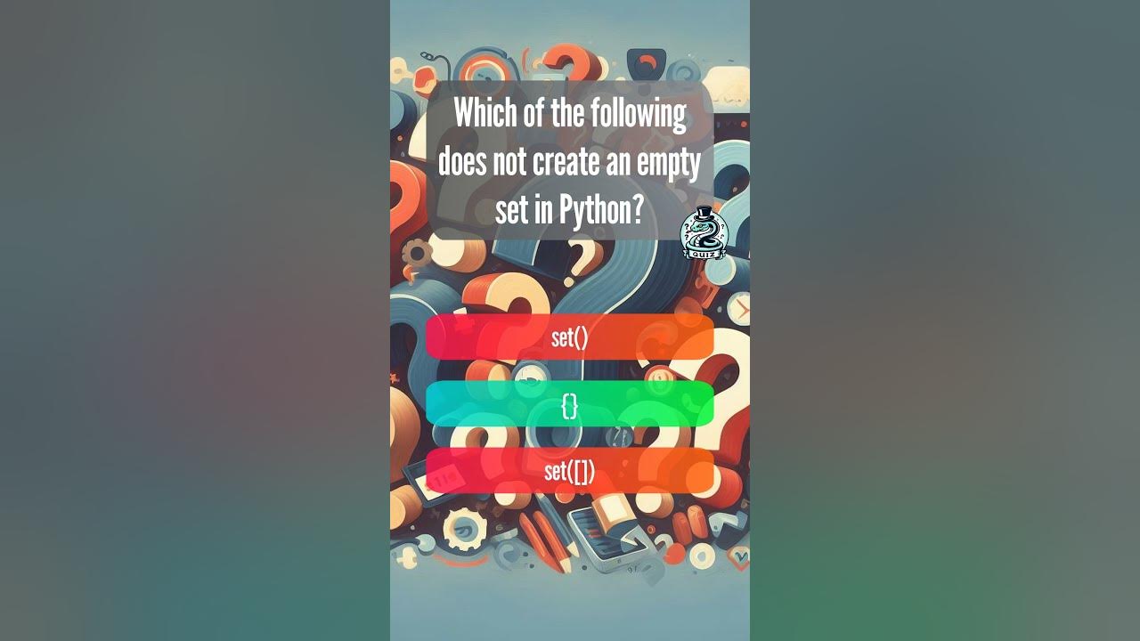 Basic Python Quiz 4 Test Your Python Skills Python101 Coding Pythonlearning Python Youtube