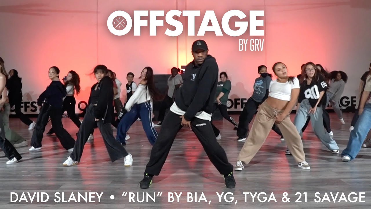 David Slaney choreography to “RUN” by BIA, YG, Tyga & 21 Savage at ...
