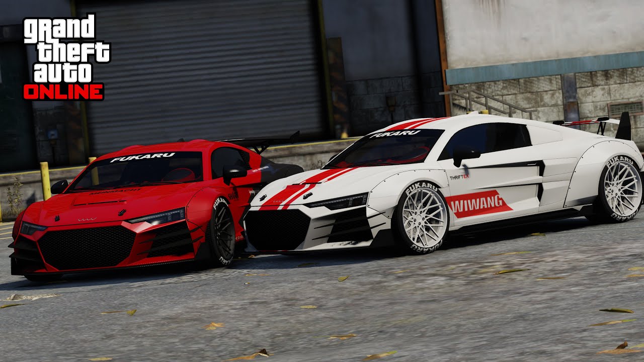 Obey 10f Widebody Racecar Custom Build (Audi R8) | GTA Online - YouTube