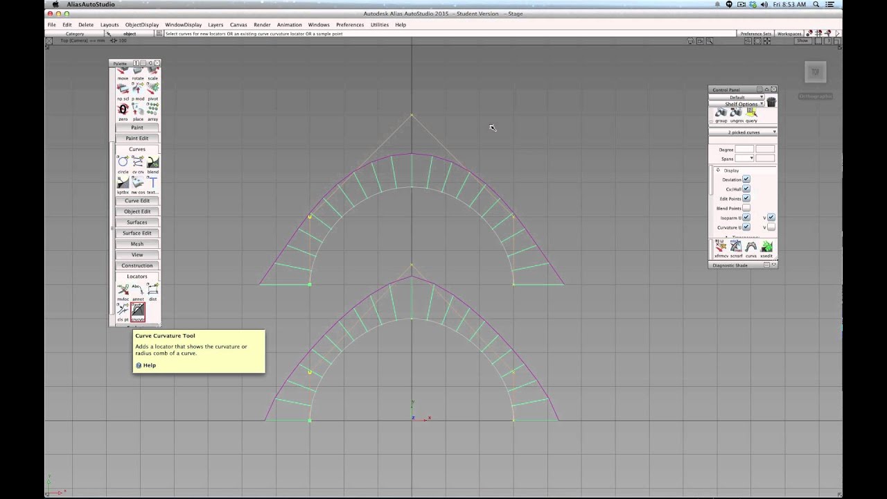 8 How to Curvature Graph CV Ep Curve - YouTube