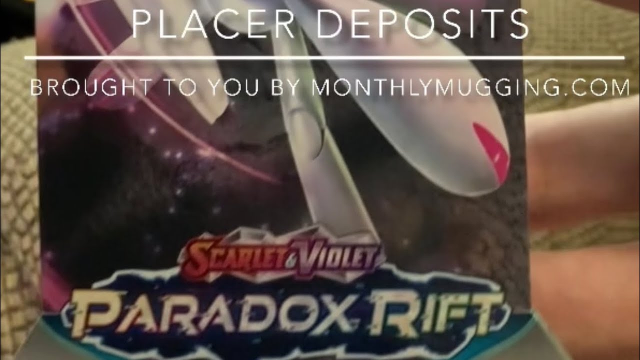 Opening A Sealed Sleeve of Paradox Rift Pokémon Trading Cards | Scarlet ...