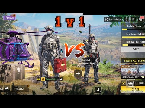 1v1 in call of duty part 1 of codm - YouTube