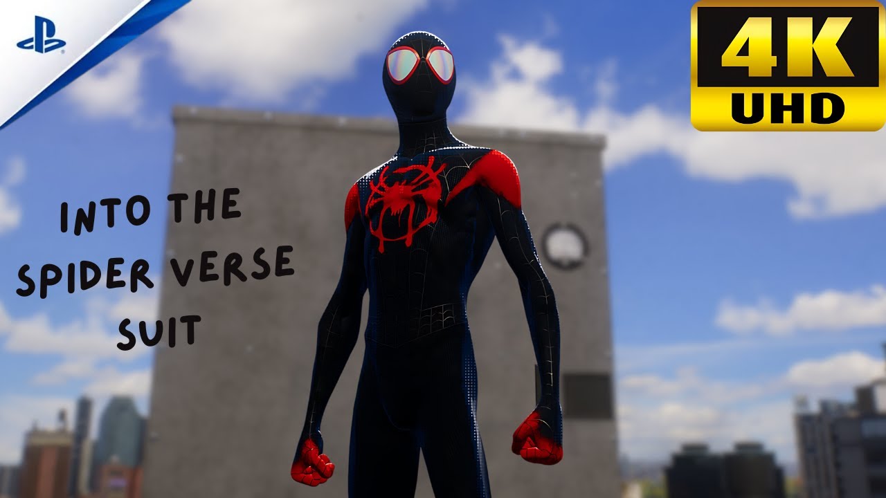 SPIDER-MAN 2 PS5: Miles Into the Spider-Verse Suit | Epic Free Roam ...